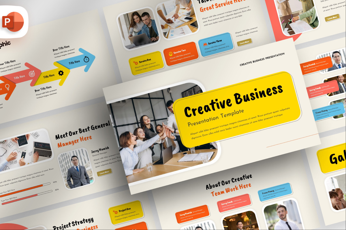 Creative Business Presentation Template | Nulivo Market